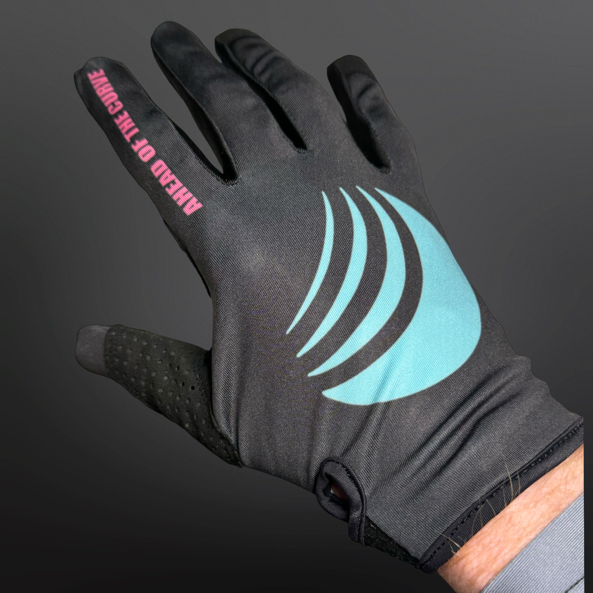 EVOLUTION GLOVE SIGNATURE SERIES BLACK/TEAL – phasemoto