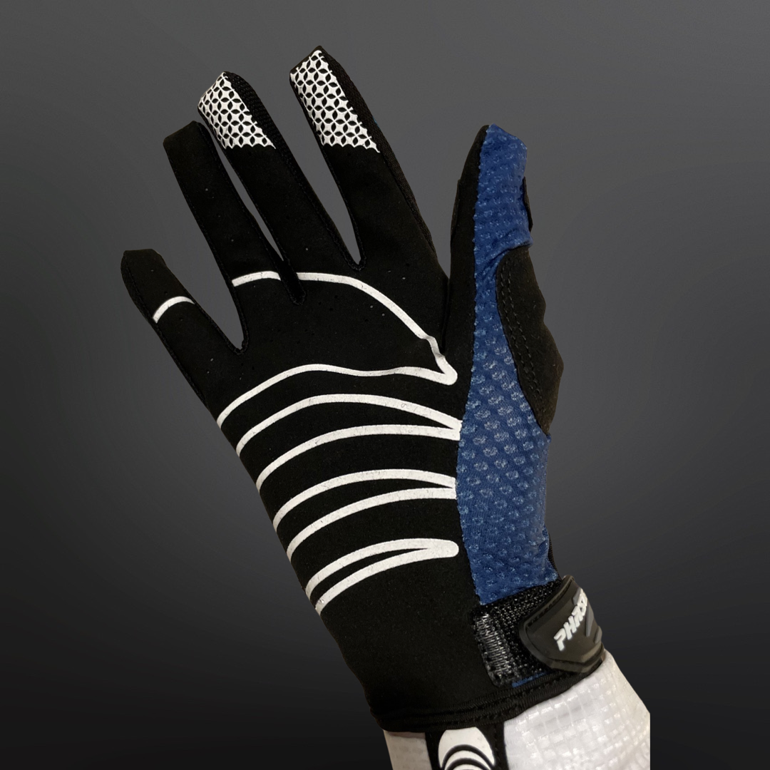 AXIS GLOVE (NAVY/CYAN) – phasemoto